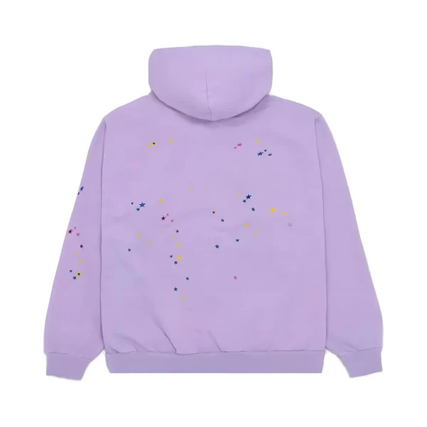 Sp5der Acai Hoodie Purple - Spider Clothing Store